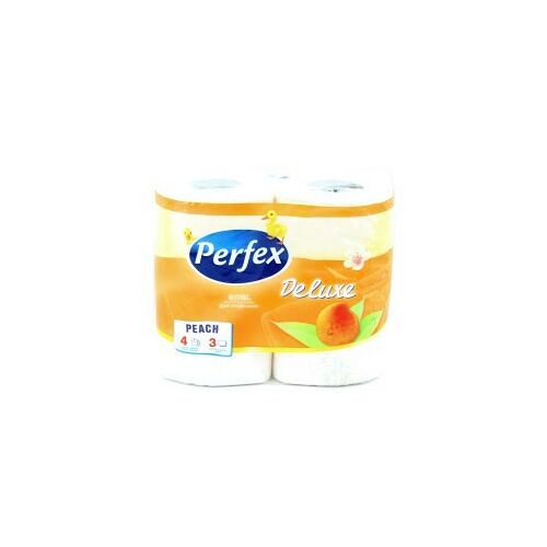 PERFEX DELUXE BIG ROLL hârtie igienică 3 straturi piersică 4TEK ...
