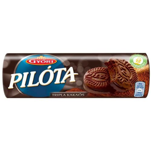 Biscuiti Pilot cu ciocolata tripla 180g | Pepita.com