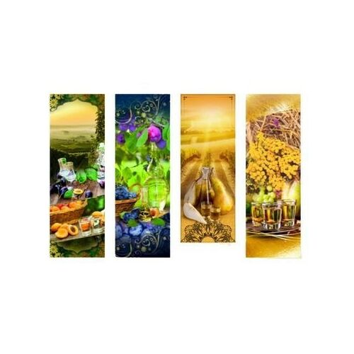 Pungă cadou pentru băuturi cu lac, palincă, model mixt, 1 buc | Pepita.com