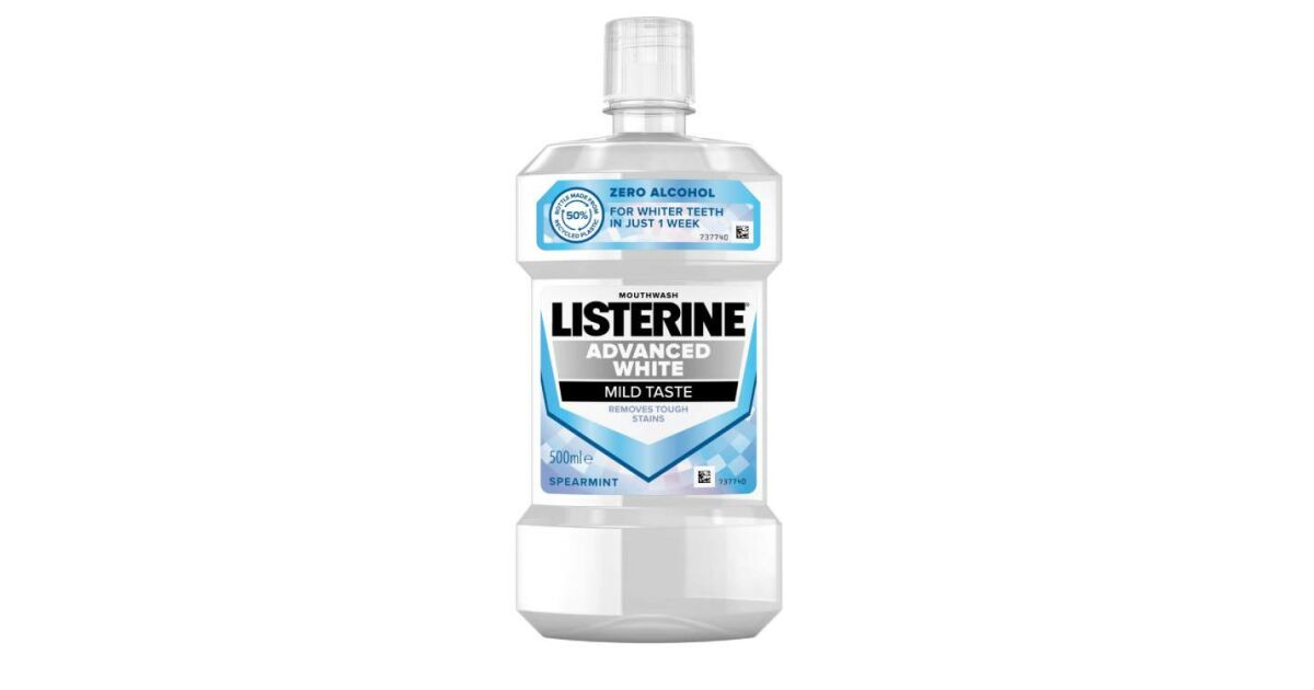 LISTERINE MUNDSPEI ADVANCED WHITE MILD TASTE 500ML | Pepita.com