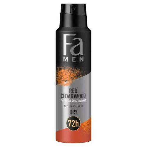 FA MEN DEO SPRAY RED CEDARWOOD 150ML | Pepita.com