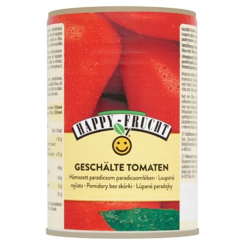 HAPPY FRUCHT geschälte Tomaten 400g | Pepita.com