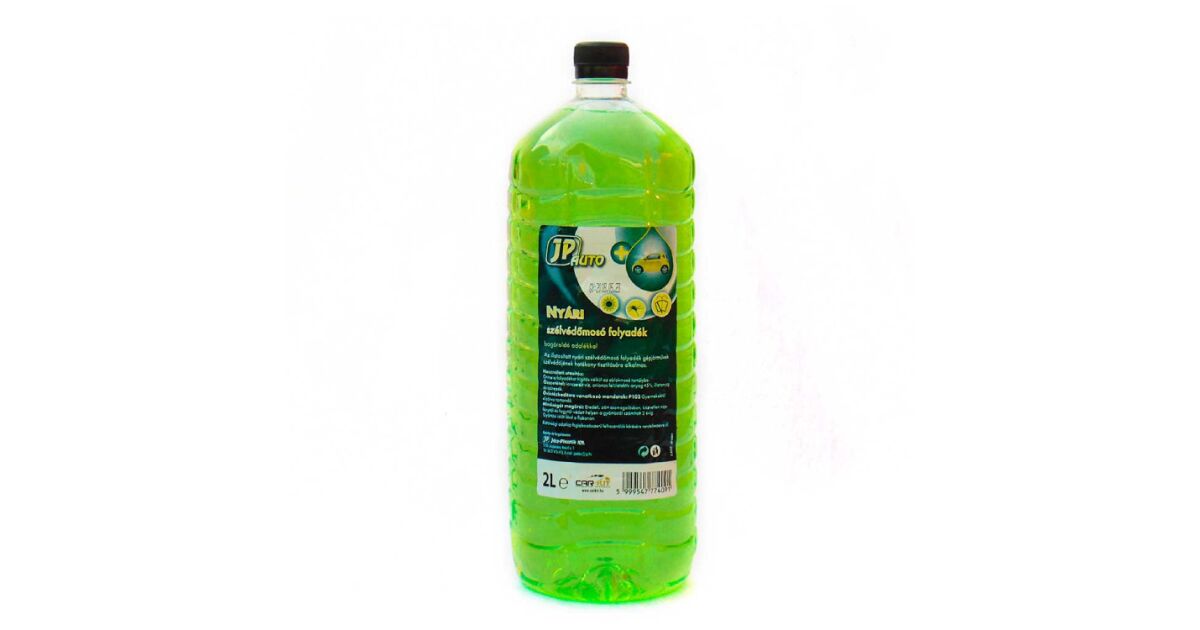 JP AUTO ȘAMPOANĂ PENTRU PARBRIZ DE VARĂ CU MIROS DE LAMÂIE GREEN 2L ...