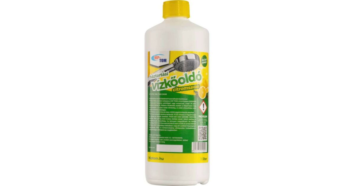 HIP-TOM ÎNDULCITOR DE CALCAR CU ACID CITRIC PENTRU CASĂ 1L | Pepita.com