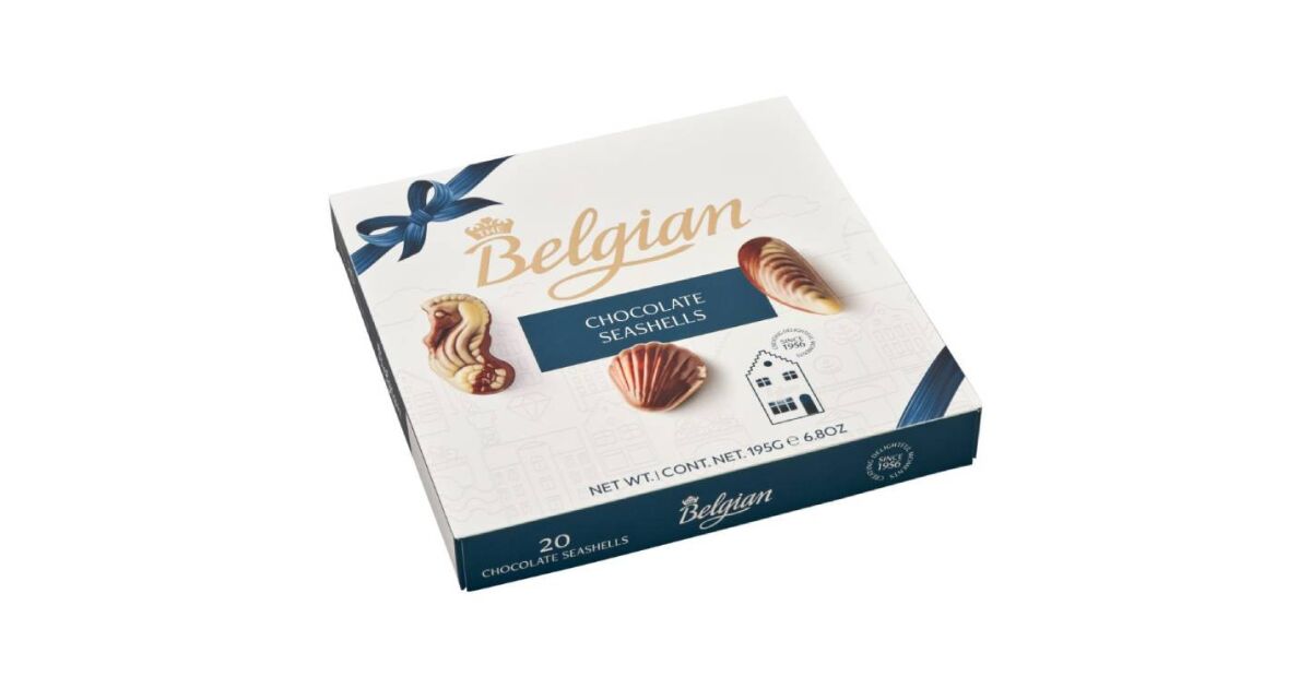 Coji de mare belgiene desert original fructe de mare 195g | Pepita.com