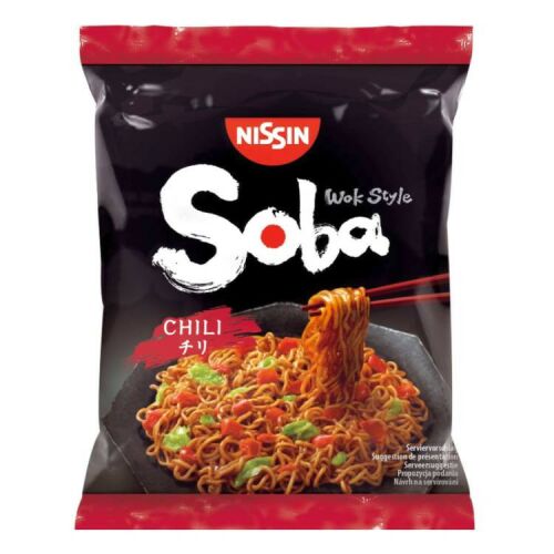 NISSIN SOBA NOODLES INSTANT CHILI 111G | Pepita.com