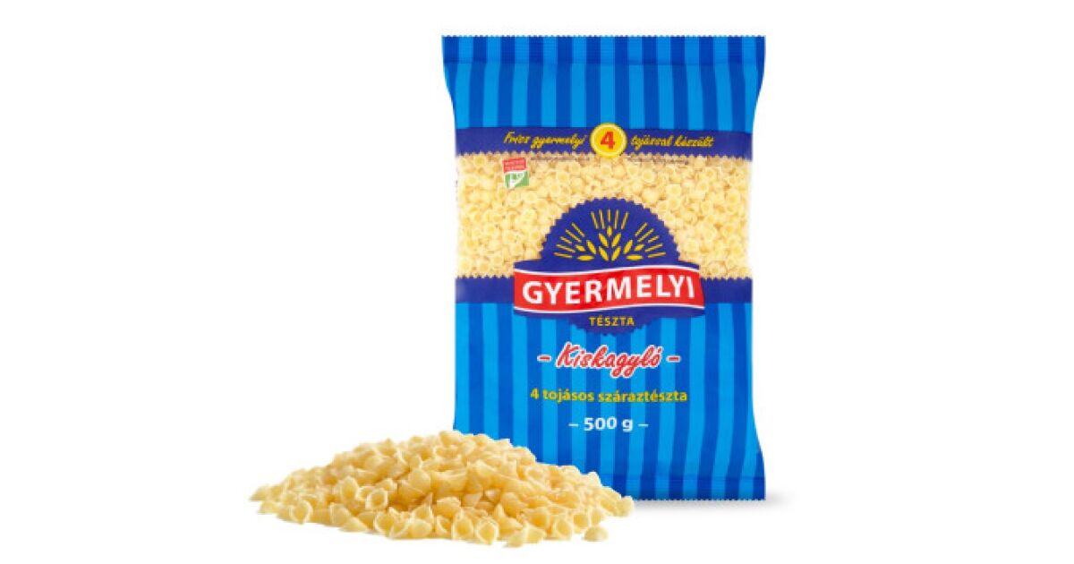 GYERMELYI Teigwaren Kleine Muscheln 4 Eier 500g | Pepita.com