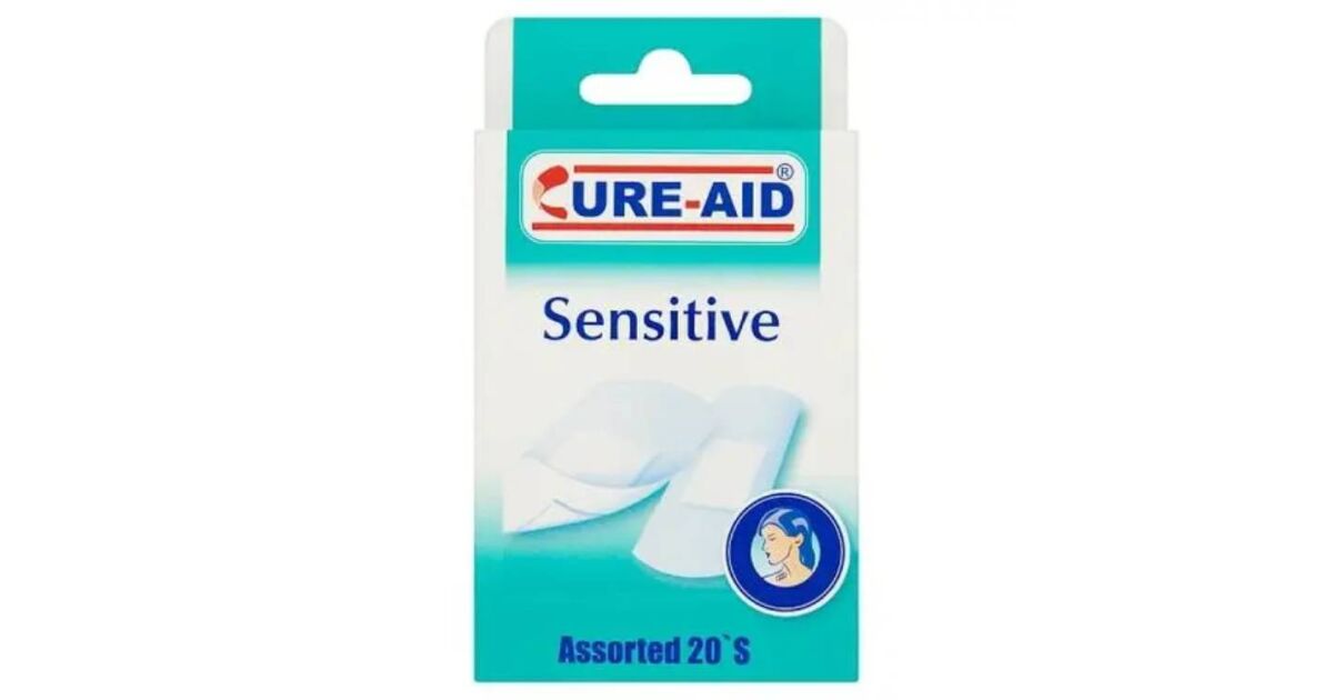 CURE-AID Náplasť Sensitive 20ks | Pepita.com