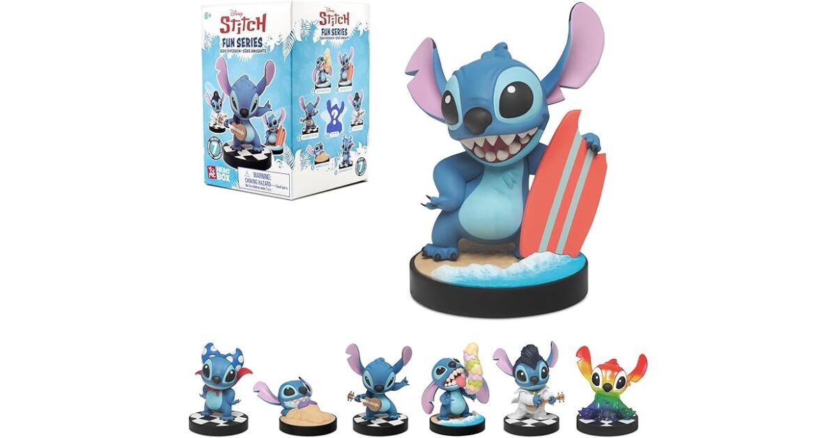 YüMe Stitch Zoom Hero Blind Box Minifigura | Pepita.hu