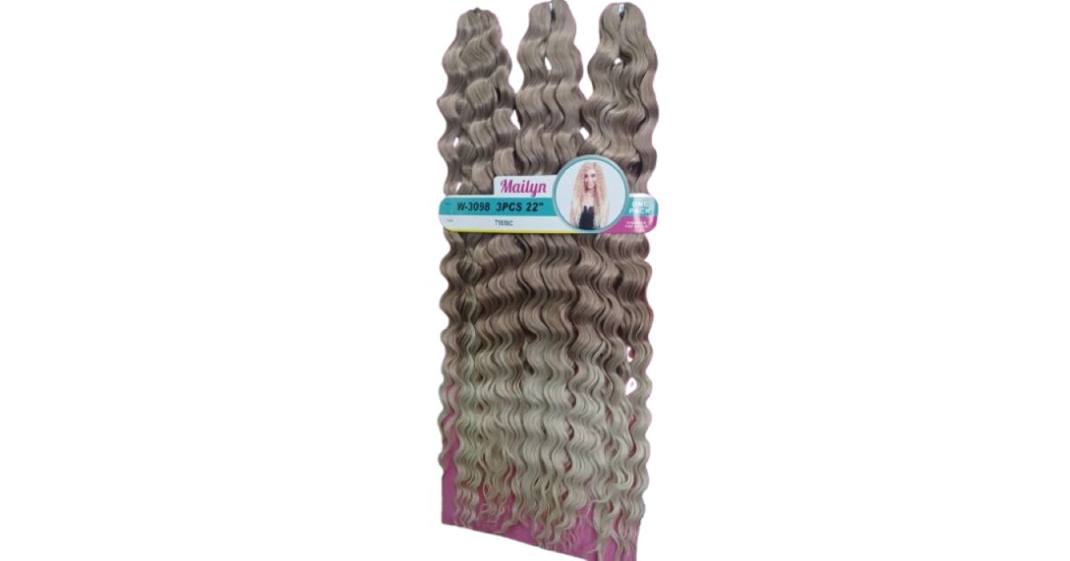 BLOND MEDIU-BLOND DESCHIS, T18/56C, păr brazilian Mailyn W-3098 3 ...