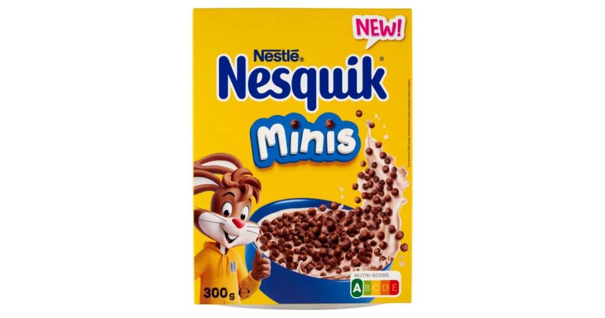 NESQUIK MINIS Kakao-Getreideflocken 300G | Pepita.com