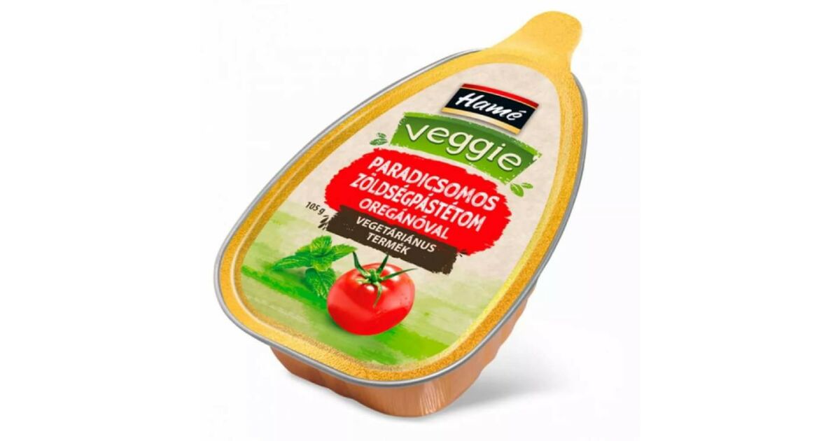 HAMÉ Veggie Gemüsepaste mit Tomate und Oregano 105g | Pepita.com