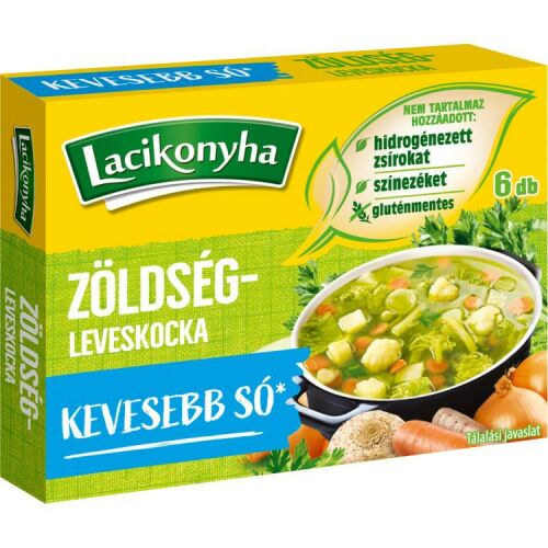 Sare LACIKONYHA KOCKA CU IERBURI AROMATE REDUSĂ ÎN SODIU 60G | Pepita.com