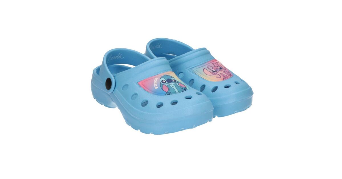 Disney Lilo és Stitch, A csillagkutya Cute Couple Blue gyerek papucs ...