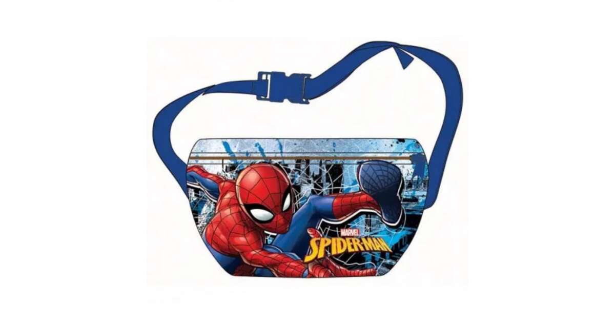Gyerek pókember övtáska 22cm | Pepita.hu