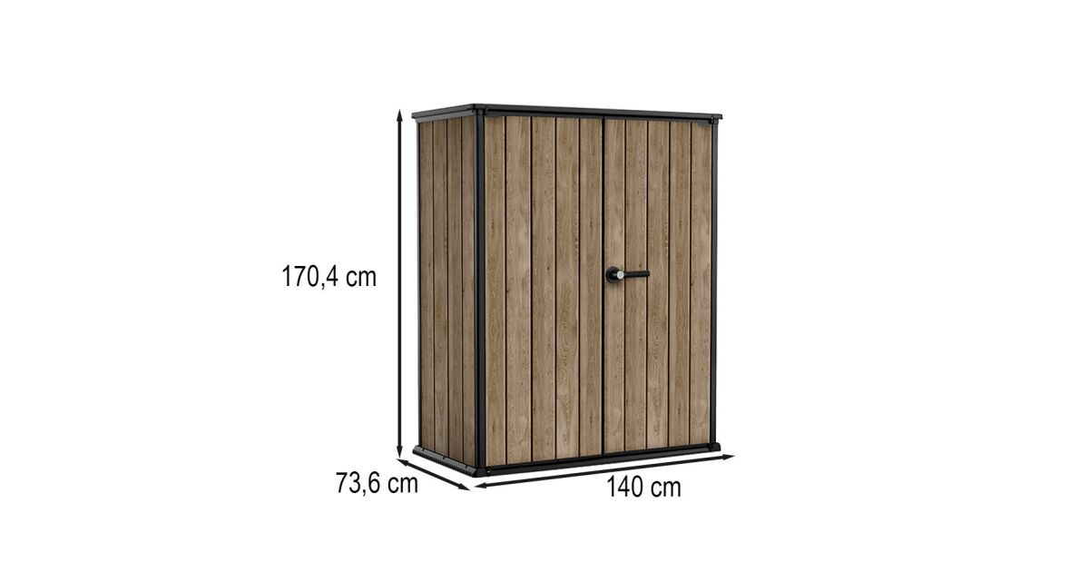 Cutie de depozitare pentru grădină din plastic Signature 1400 L ...