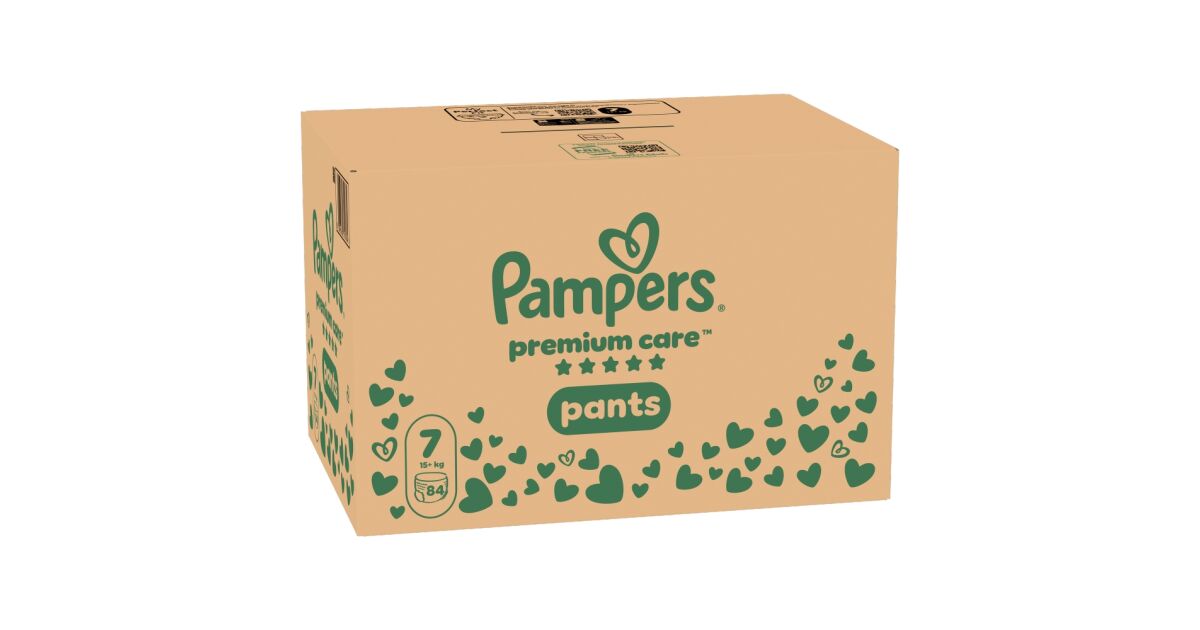Pampers Premium Care Scutece chiloțel 15kg+ Junior 7 (84 buc) | Pepita.com