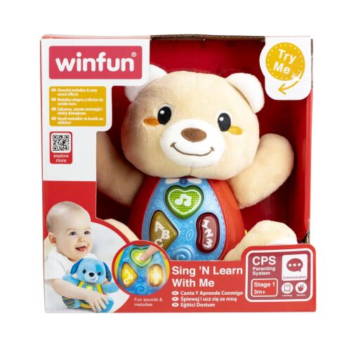 Winfun canta si invata cu ursuletul | Pepita.com