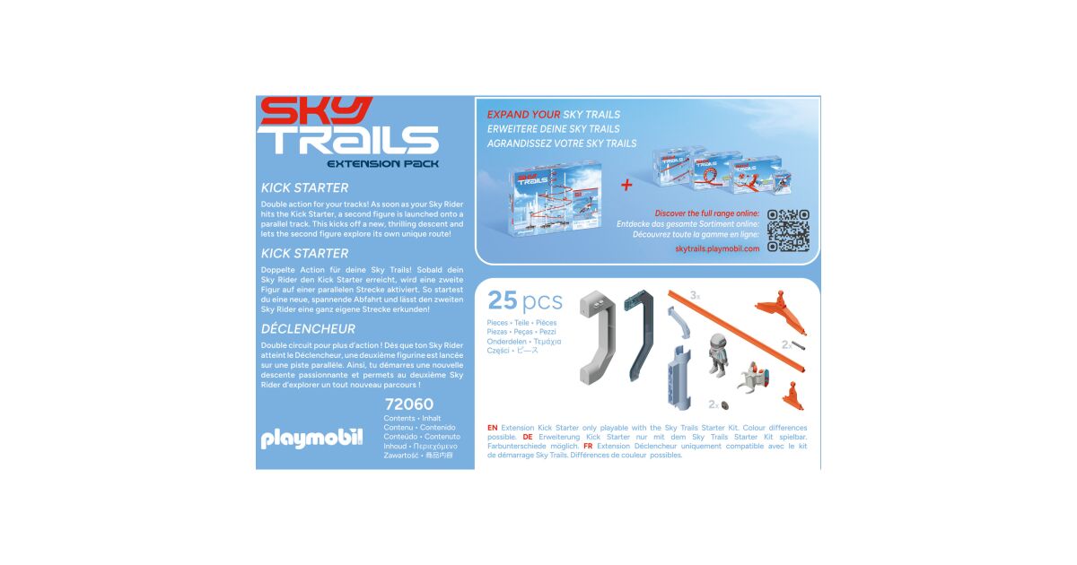 Playmobil 72060 Sky Trails - Kick Starter Kezdő Túra Kiegészítő Játék ...
