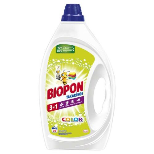 BIOPON GEL DE SPĂLAT ECONOMIC COLOR 38 SPĂLĂRI 1,71L | Pepita.com