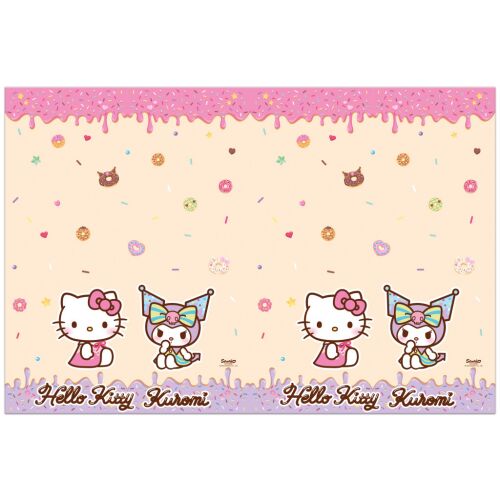 Plastový obrus Hello Kitty Kuromi 120x180 cm | Pepita.com