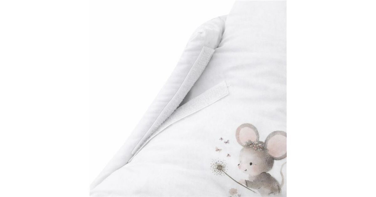 Detská plienka New Baby Cute Mouse 80x80 cm | Pepita.com