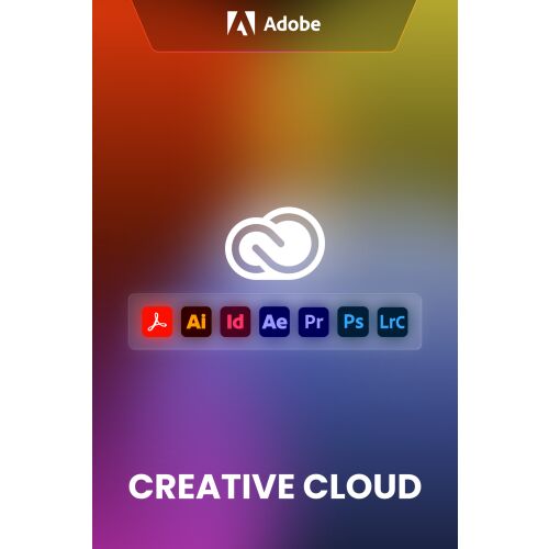 Adobe Creative Cloud - (Windows/Mac) (1 an) | Pepita.com