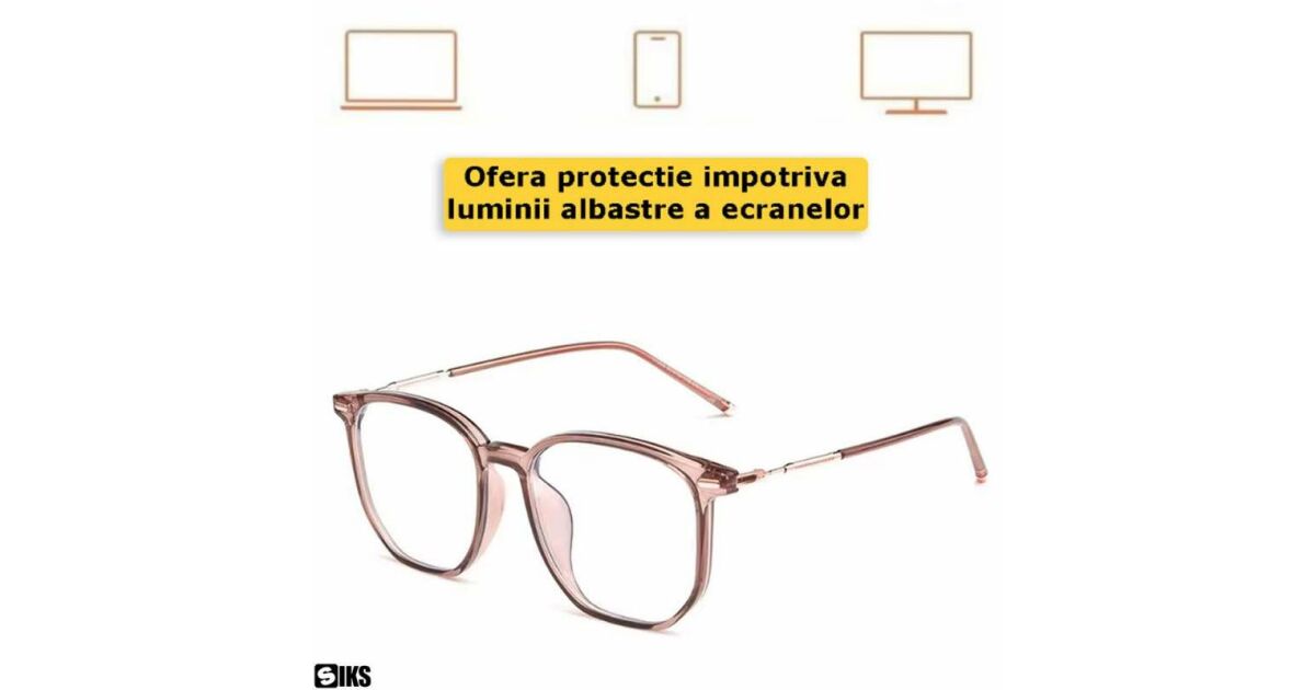 Ochelari de protecție SIKS pentru calculator, telefon, tabletă, TV ...