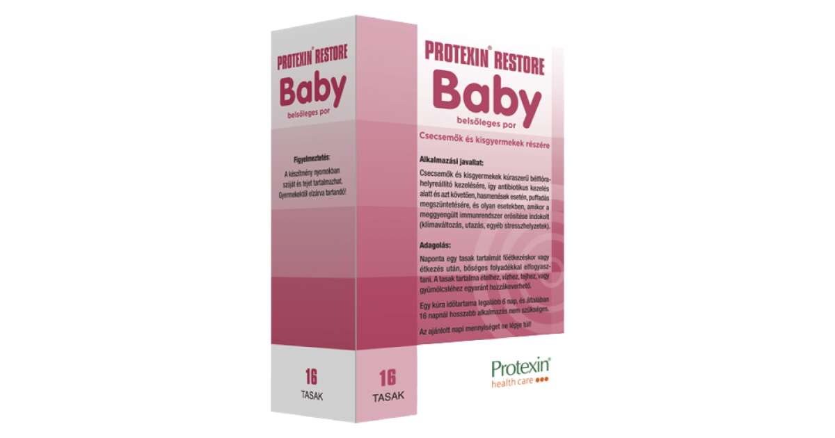 Protexin Restore Baby 16db (0-4 év) 44329324