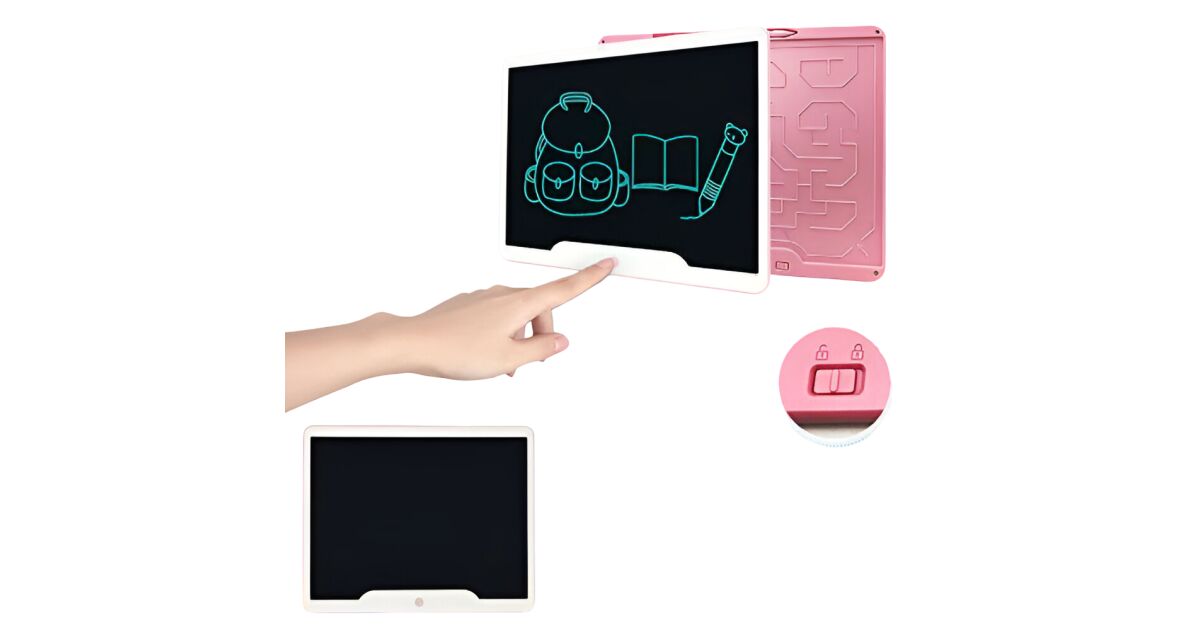 Grafický tablet pre deti LCD 15 palcov Elektronický poznámkový blok na ...