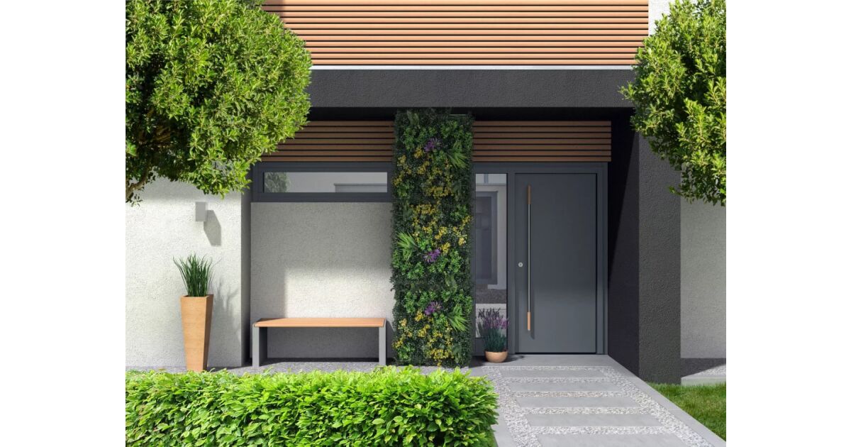 Perete verde artificial G21 Listo Herb, 50×50 cm | Pepita.com