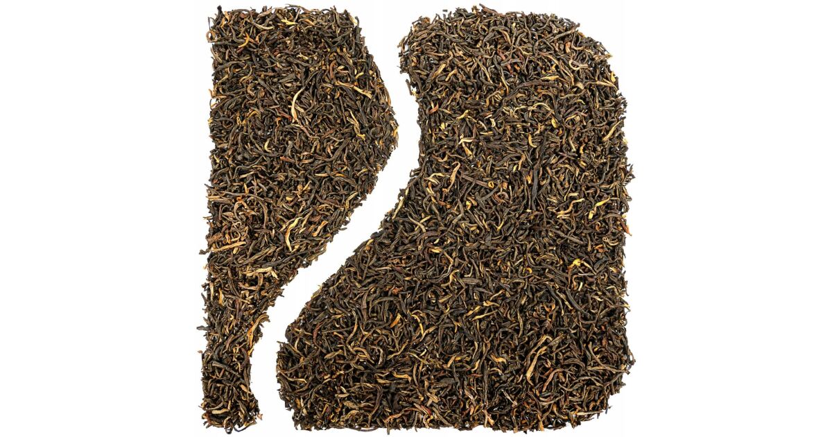 GOLDEN YUNNAN szálas fekete tea, frissítő, erős aromájú ...