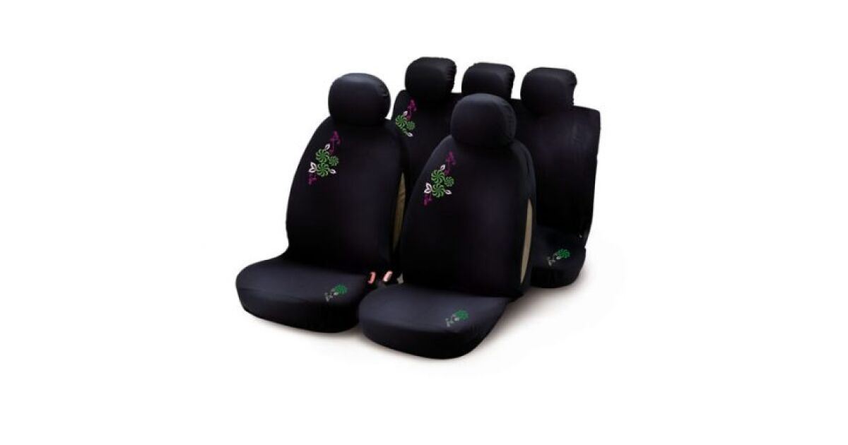 Bottari MY FLOWER SWIVEL 9 részes autós üléshuzat szett - zöld | Pepita.hu