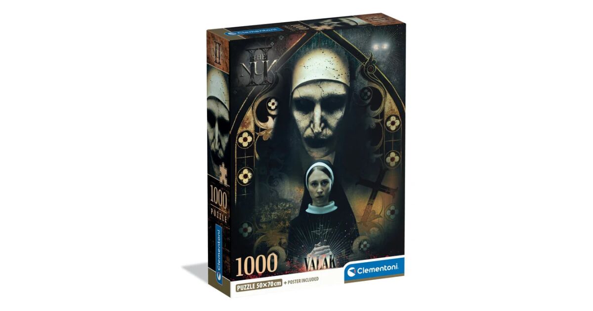 Az Apáca Valak 1000 db-os Compact puzzle Clementoni | Pepita.hu