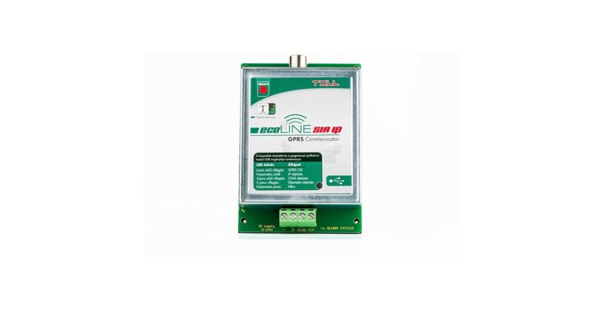 ecoLINE SIA IP - GPRS/IP, comunicare GSM/TELLMon, SIA IP, comunicare ...