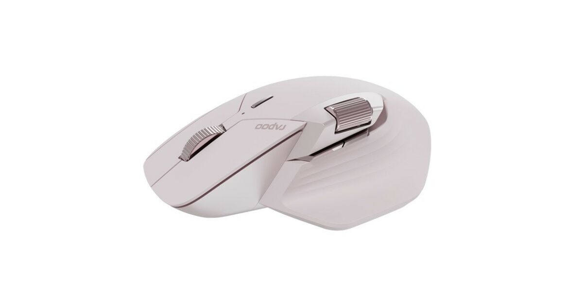 Rapoo 00226041 MT760M bezdrôtová ružová myš | Pepita.com