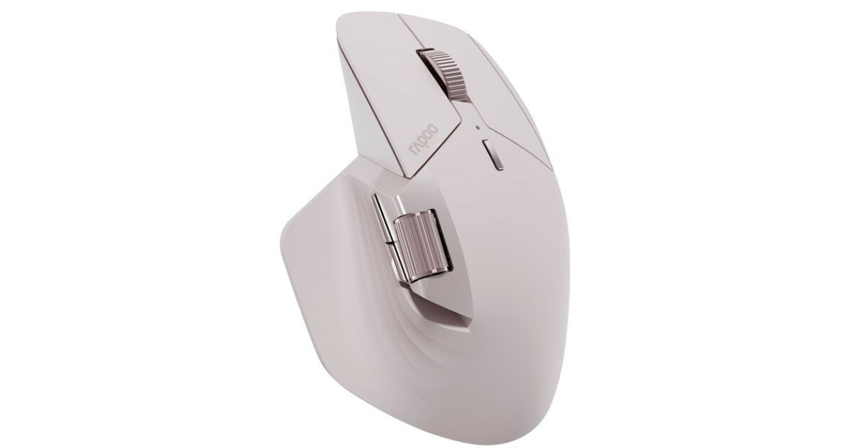 Rapoo 00226041 MT760M bezdrôtová ružová myš | Pepita.com