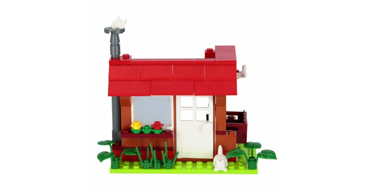 Set de construcție Alleblox căsuță de grădină 91 buc. | Pepita.com