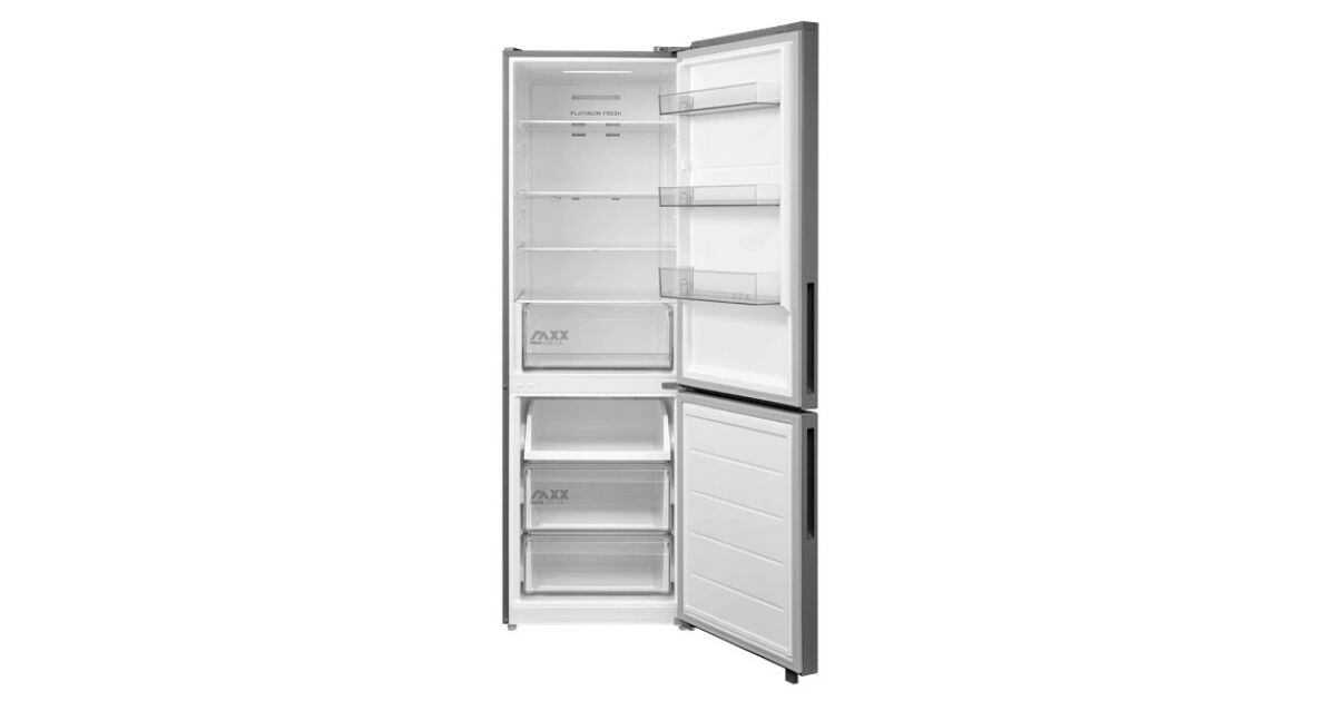 Midea MDRB548MME46 Space master inox, mraznička dole, chladnička: 271 l ...