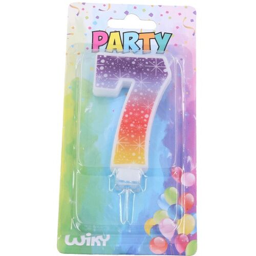Număr de lumânări pentru tort cu stele: 7 | Pepita.com
