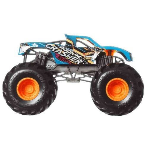 Mattel Hot Wheels Monster Trucks Pódiový Crasher | Pepita.com