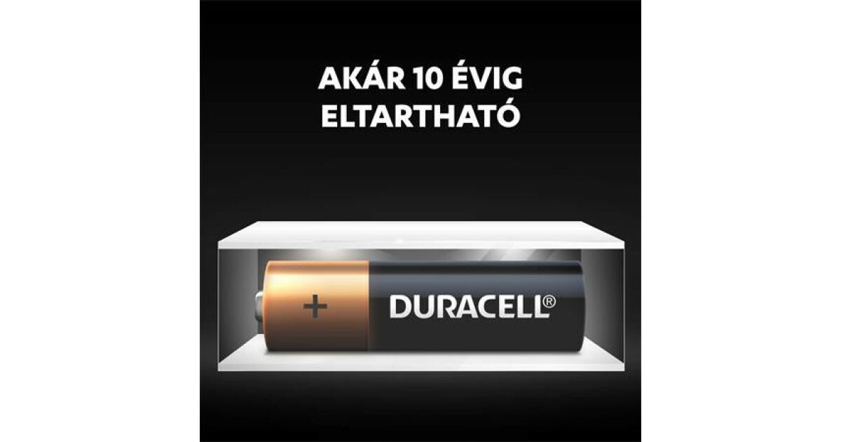 Elem, AA ceruza, 4 db, DURACELL Basic | Pepita.hu