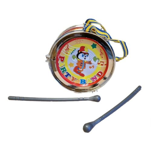 Tobă pentru copii cu bețe 13 cm | Pepita.com