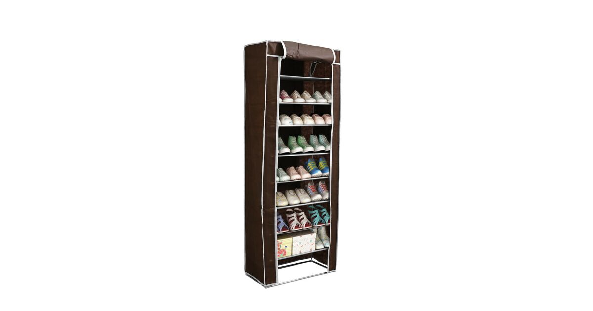 Dulap pentru pantofi LCSZ-02 maro | Pepita.com