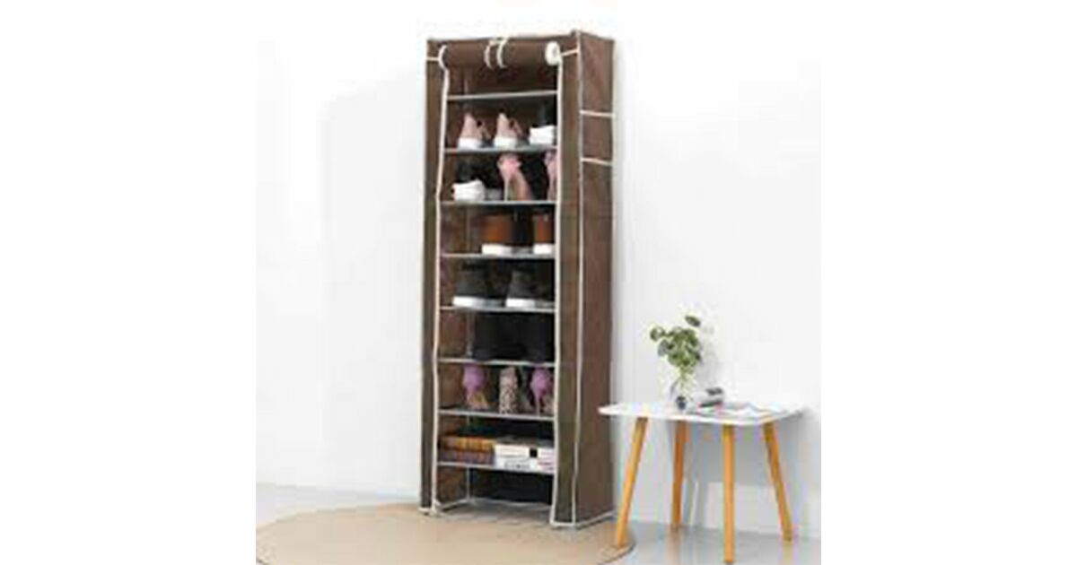 Dulap pentru pantofi LCSZ-02 maro | Pepita.com
