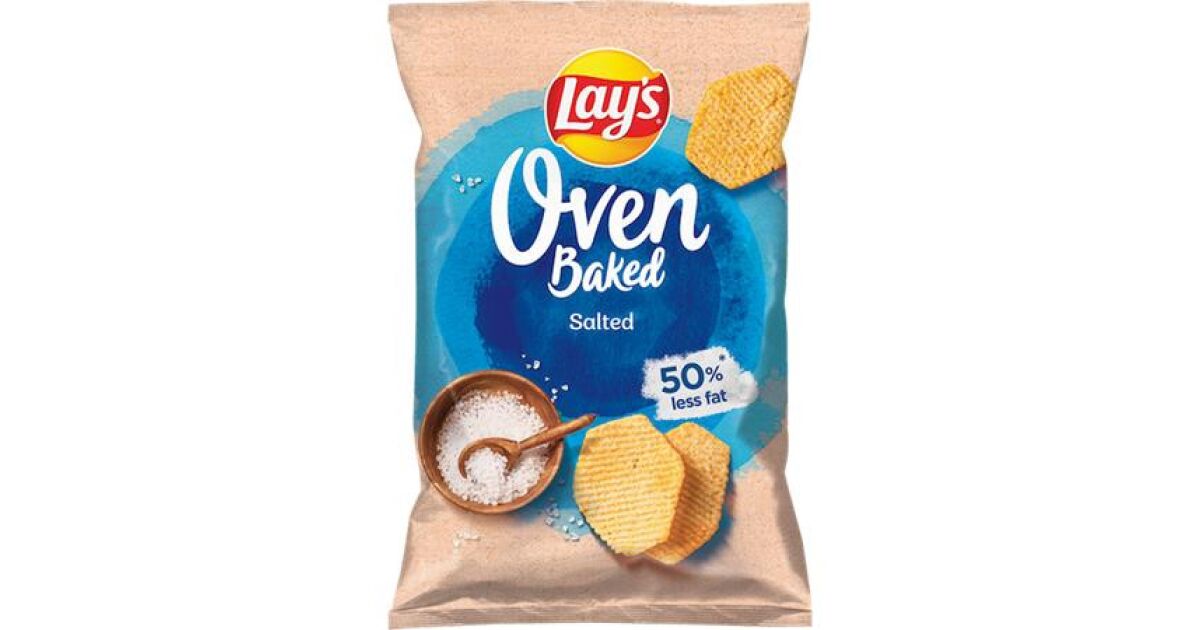 Chips, 110 g, LAYS Oven baked, sós | Pepita.hu