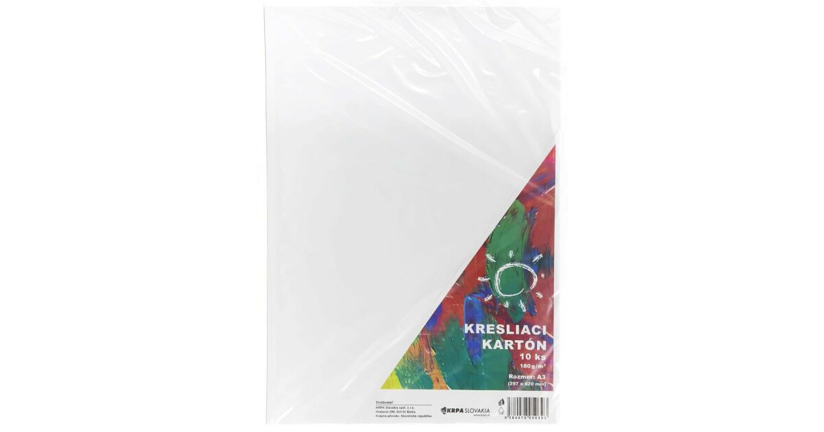 Hárky na kreslenie A3 10 ks 180g/m2 | Pepita.com
