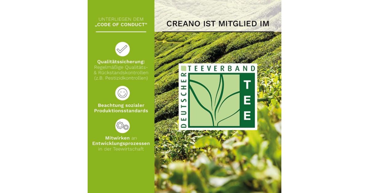 Set cadou de ceai înfloritor Creano ErbluhTee, 18 bile, 6 sortimente ...