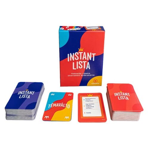 Joc de societate Instant List - în limba maghiară (Instant lista ...