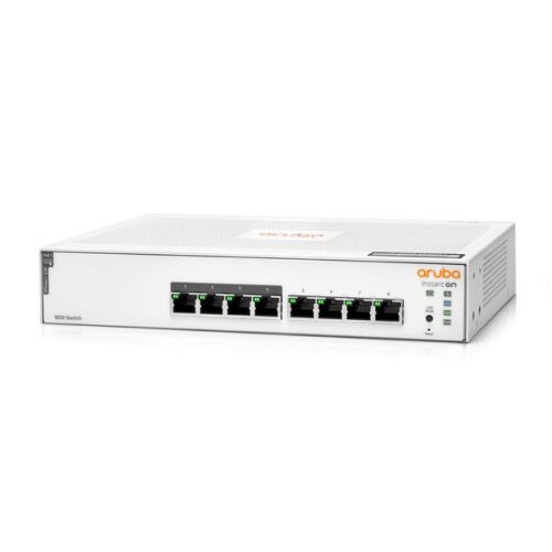 Aruba Instant On JL811A 1830 8xGbE LAN 4xPoE LAN-Port Smart Managed PoE ...